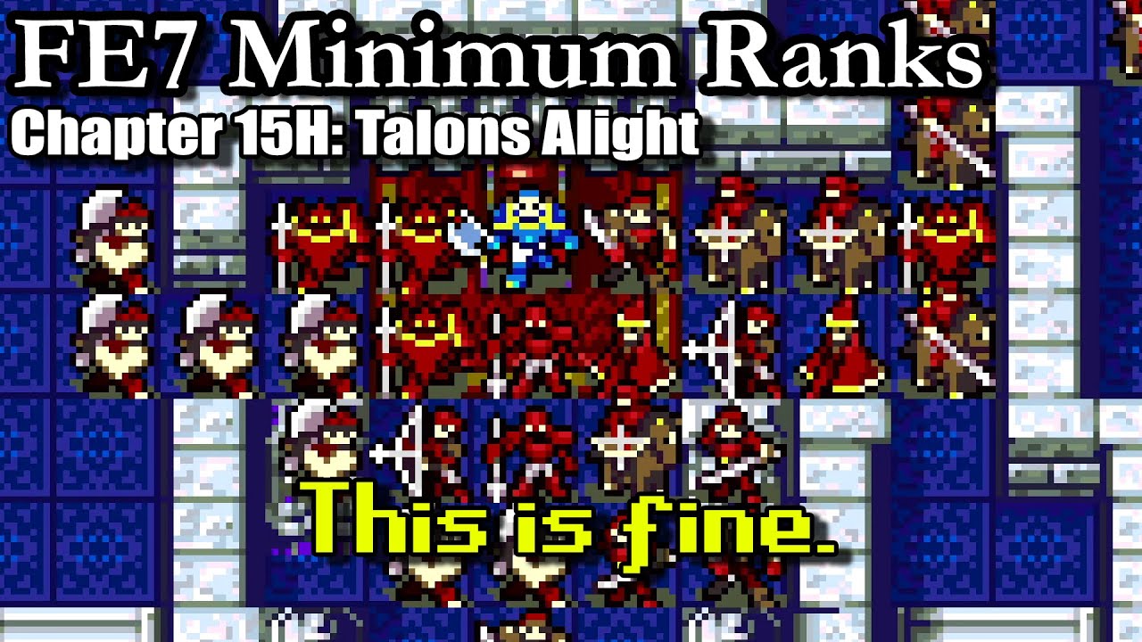 FE7 HHM Step 5: Win by doing absolutely nothing | Minimum Ranks - YouTube