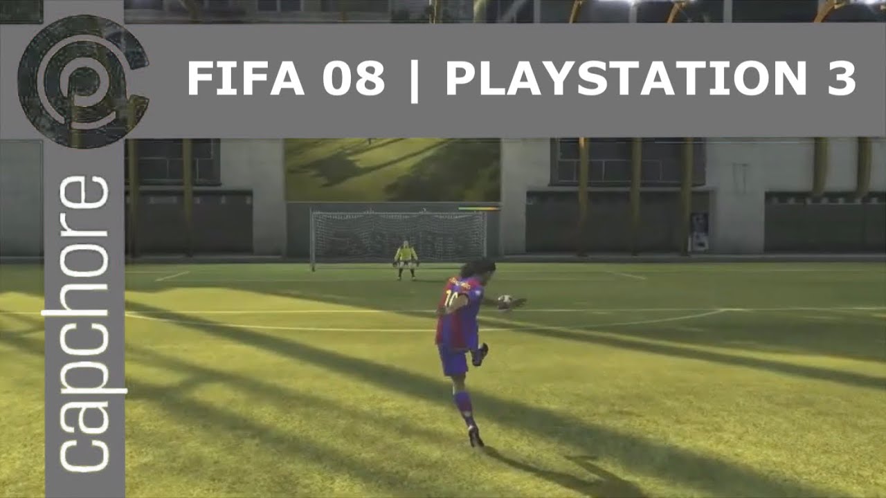 Fifa 08 Brief Glimpse of Menus and Gameplay - YouTube