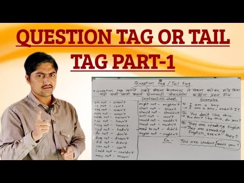 QUESTION TAG OR TAIL TAG PART-1 - YouTube