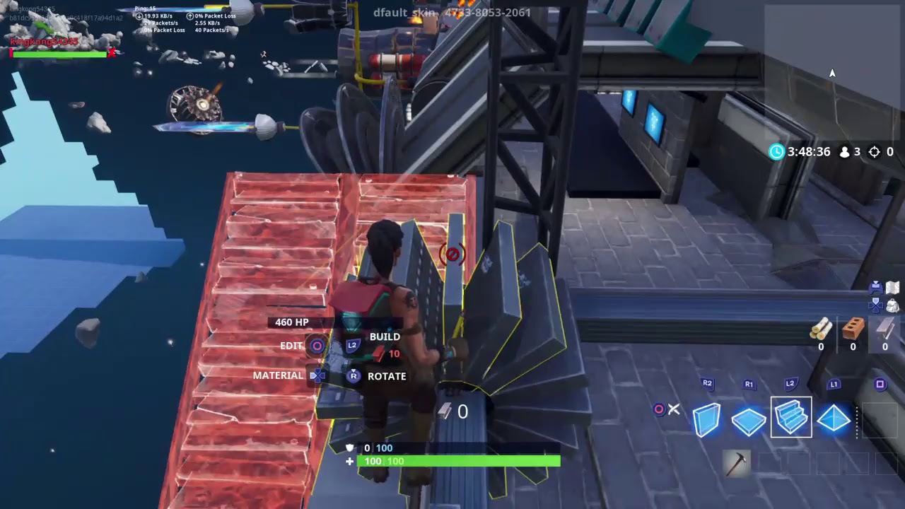 Fortnite # 10 jungle squad - YouTube