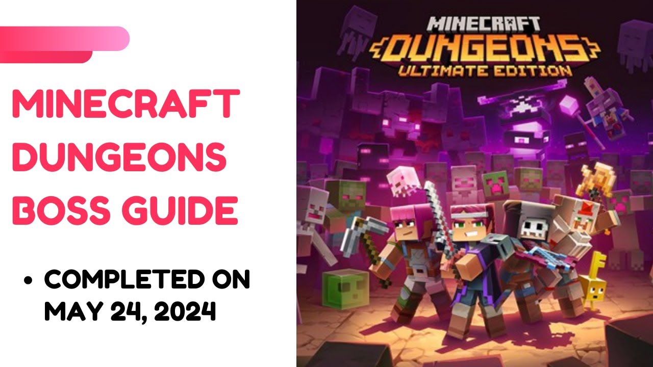 [ 2024.05.24 ] Minecraft Dungeons Tower Strategy Guide | Kill Boss ...