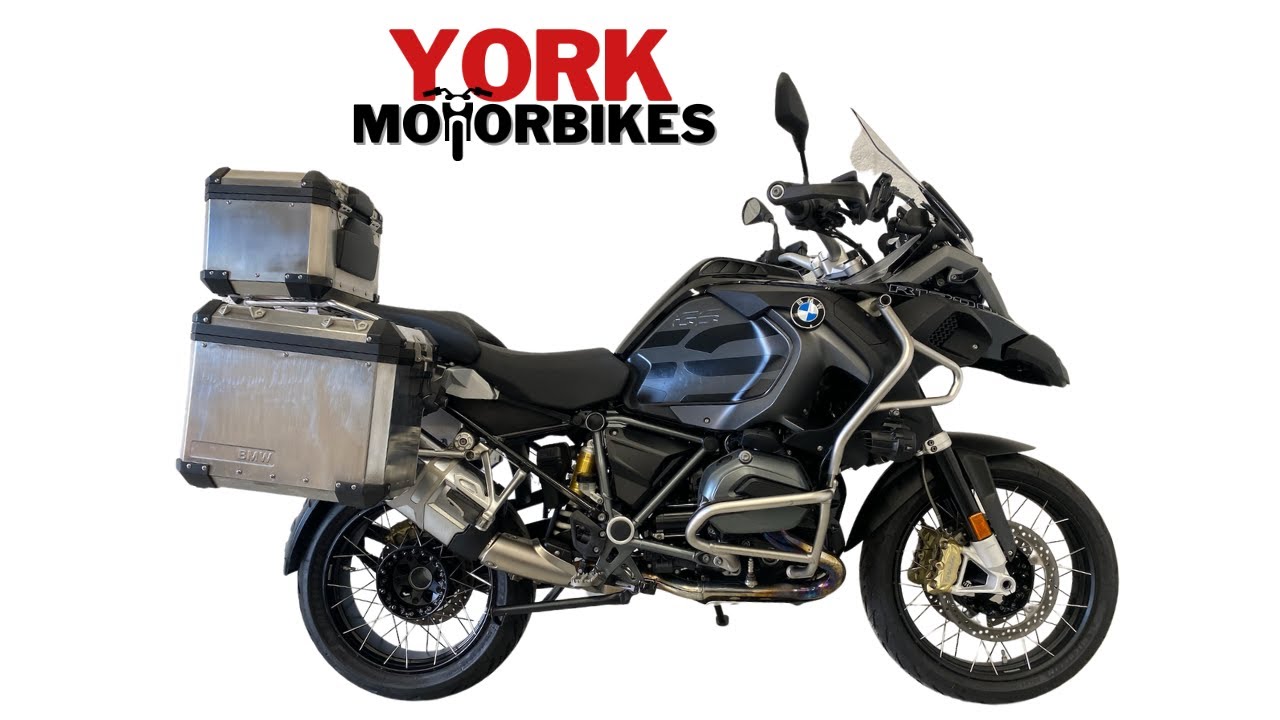 2017 BMW R1200 GS Adventure Triple Black (YE67 YGZ) - YouTube