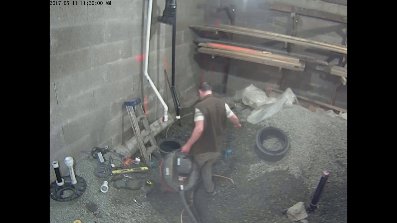 Time Lapse - Indoor Roving - Plumbing ABS Drain Lines - YouTube