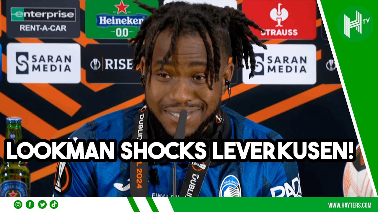 I am on a NEW LEVEL! | Lookman after his STAR performance in Europa ...