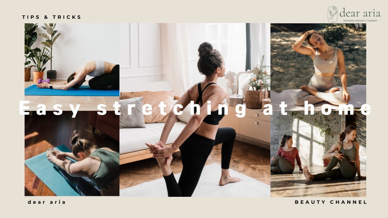 Easy stretching at home - YouTube