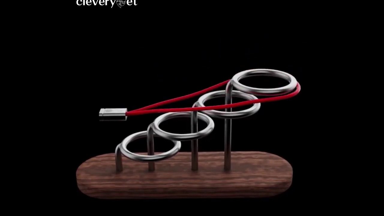 NINE-LINKED FLEXIBLE CORD-SOFT ROPE PUZZLE - YouTube
