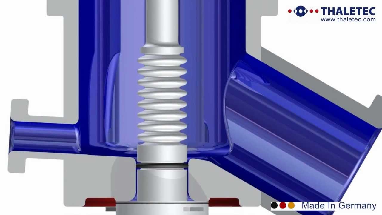 GMP valve bellow for THALETEC's new Bottom Outlet Valve - YouTube