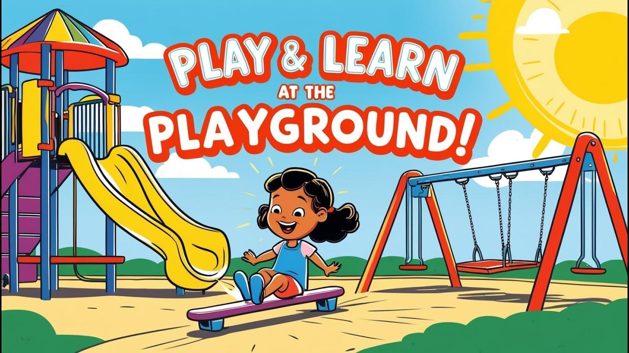 Playground Fun! Learn the Names of Playground Equipment for Kids - YouTube