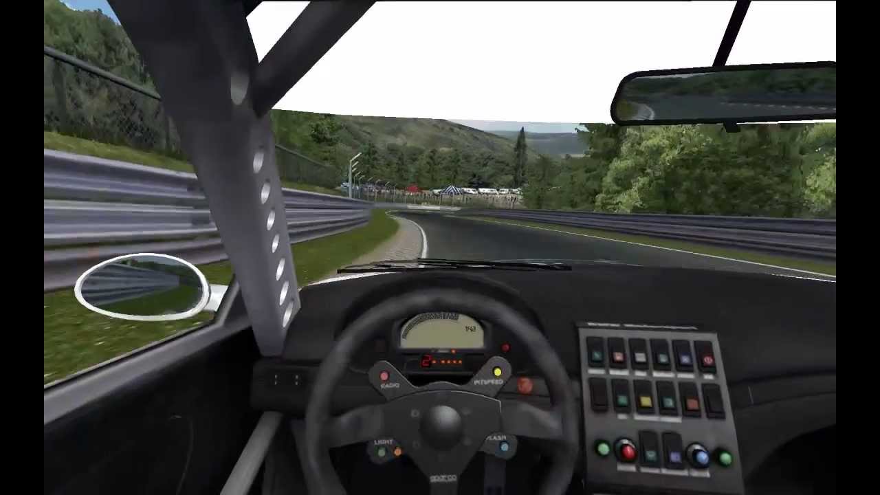 rFactor VLN BMW E46 M3 GTR Cockpit 2) - YouTube