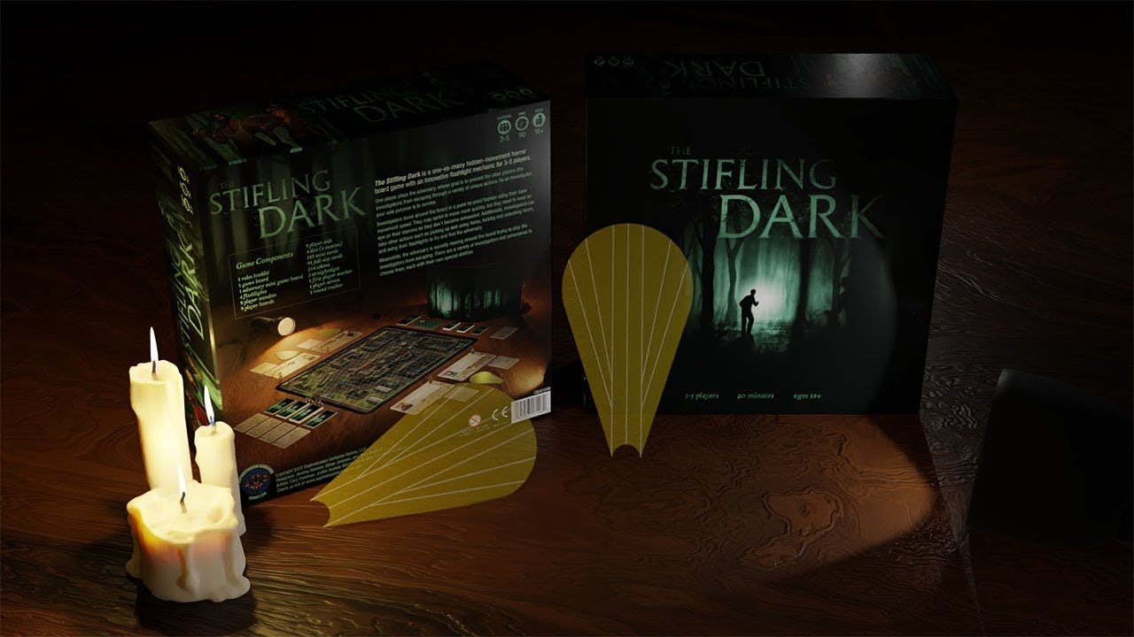 The Stifling Dark by @sophcerb | Board Game Production | Longpack Games ...