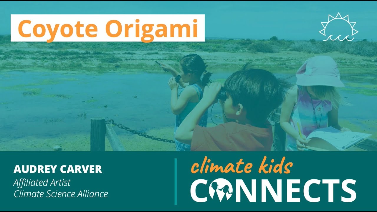 Coyote Origami | Climate Kids CONNECTS - YouTube