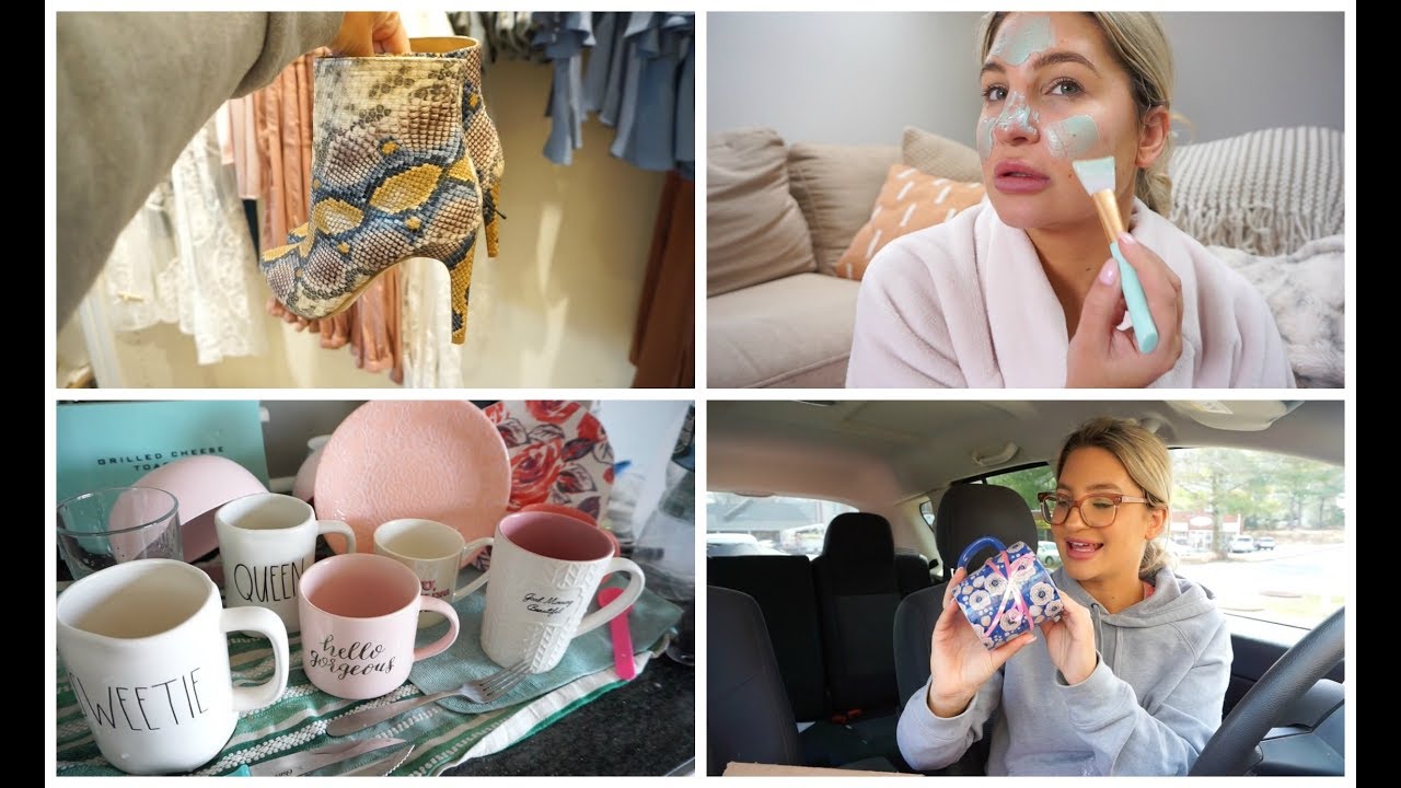 Vlog: SPRING CLOTHING, SURPRISE GIRLY PACKAGE, SELF CARE - YouTube