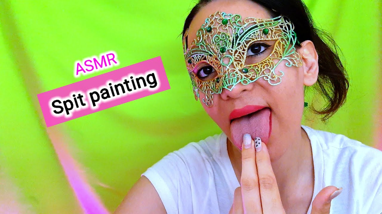 ASMR Spit Painting: Wet, Soft Sounds for Relaxation & Sleep | spit ...