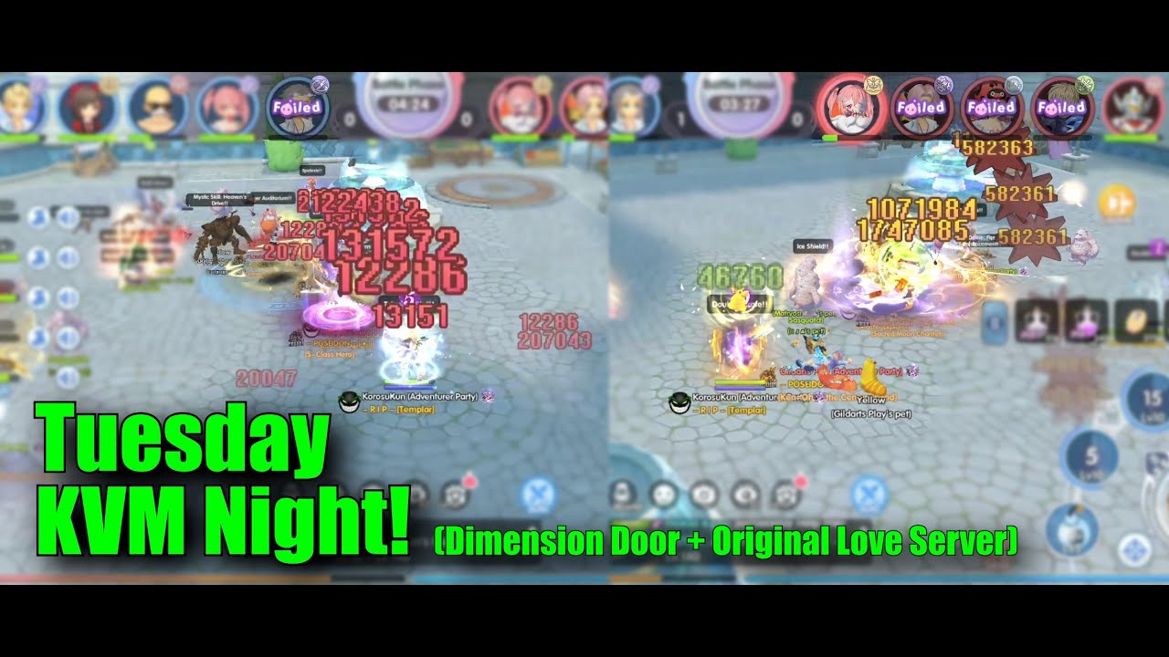 [ROX] Tuesday KVM Night! #whitesupremacy | F2P LBSC POV | KVM Aug 06 ...