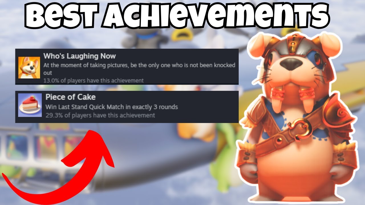 Party Animals Best Achievements! Tips and Tricks - YouTube