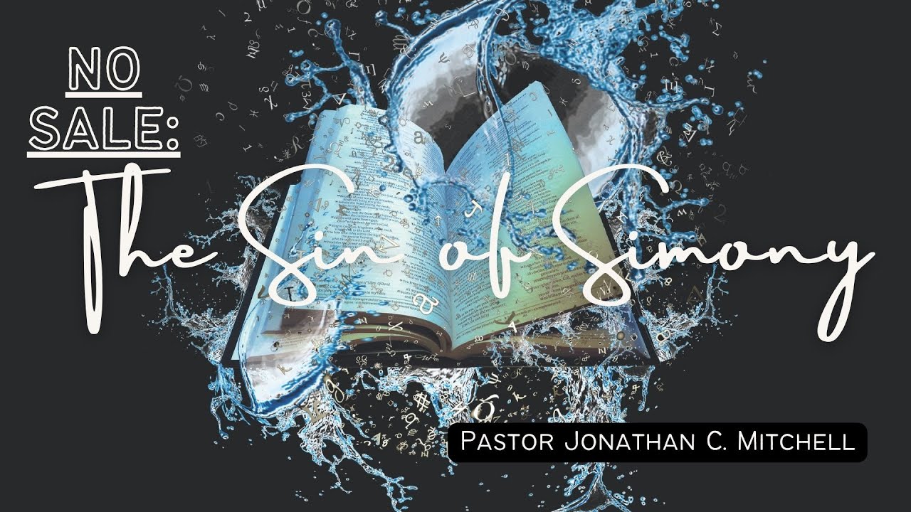 NBMCOG Morning Worship - "NO SALE: The Sin of Simony” - YouTube