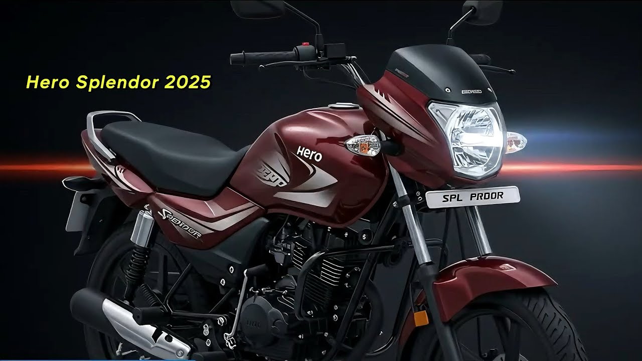 New Hero Splendor 2025 | Full Review | Mileage, Features, Price | Best ...