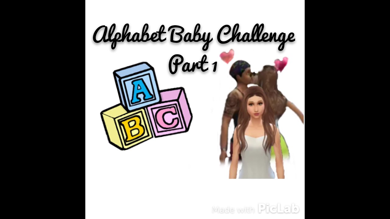 Sims 4 Alphabet Baby Challenge - Part 1 DON BABA - YouTube