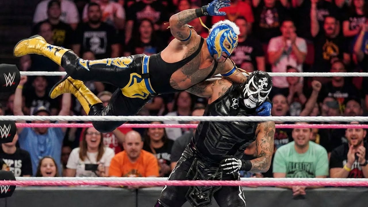 Rey Mysterio vs The penta Who is The Best Lucha 😱😱 - YouTube