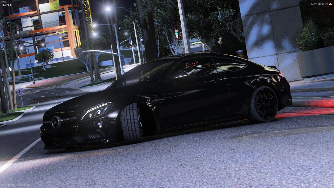 AMG C63 DRIFT Cinematic Vídeo - Night Lovell Polozhenie - YouTube