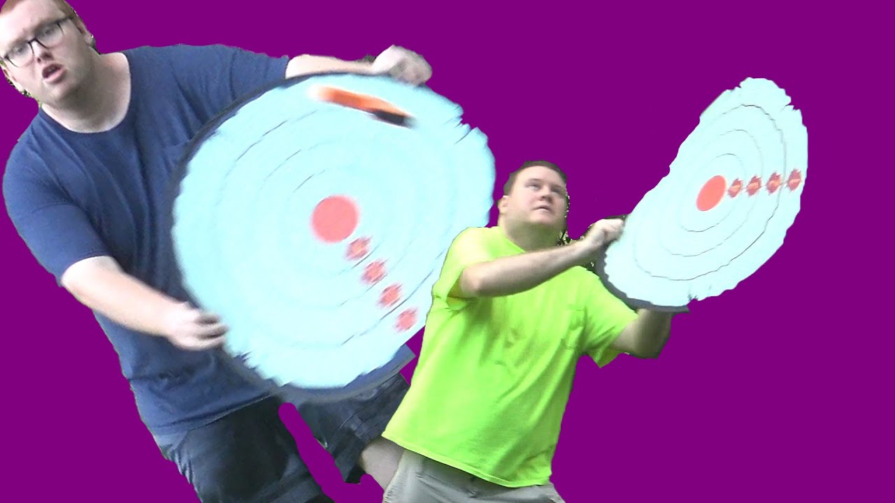 Two Targets dodge axes - YouTube