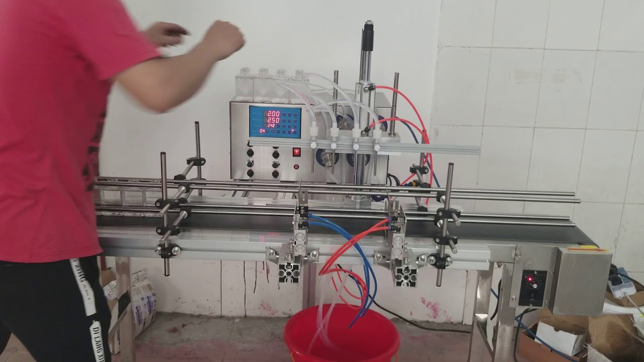 Sinparto inline bottle water filling machine automatic liquid filling ...