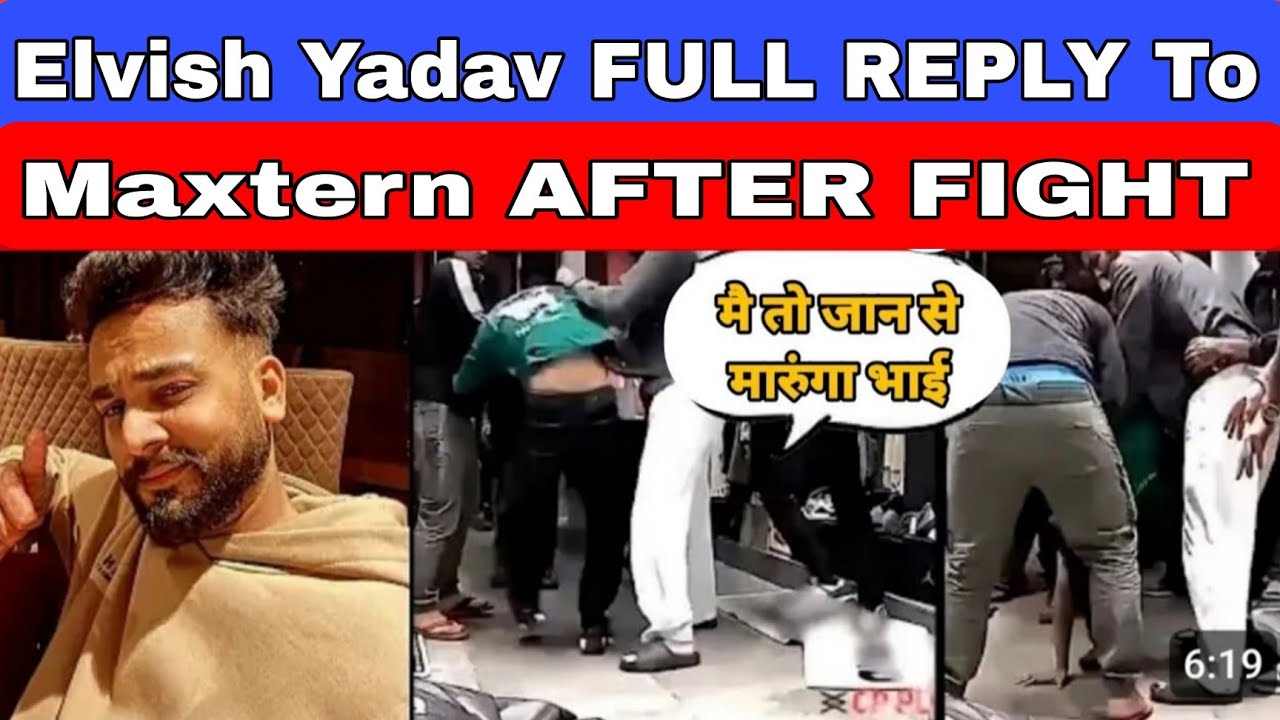 Elvish Yadav FULL REPLY To Maxtern | AFTER FIGHT🔴 | Elvish Yadav Vs ...