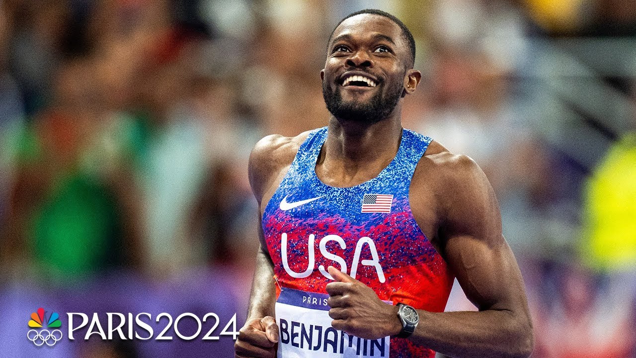 Rai Benjamin OUTDUELS Karsten Warholm to win men’s 400m hurdles gold ...