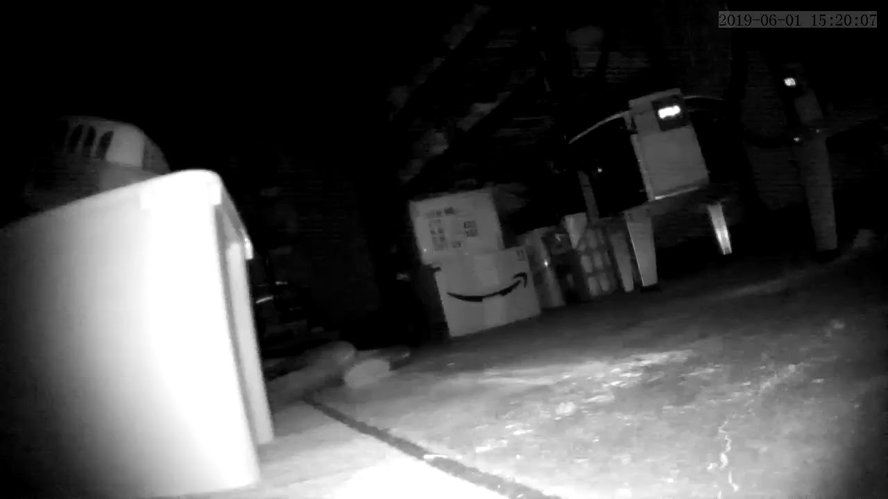 Strange sighting in basement camera mystery. - YouTube