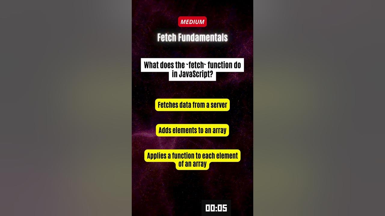 Fetch Fundamentals: Navigating the Waters of Data Retrieval in ...