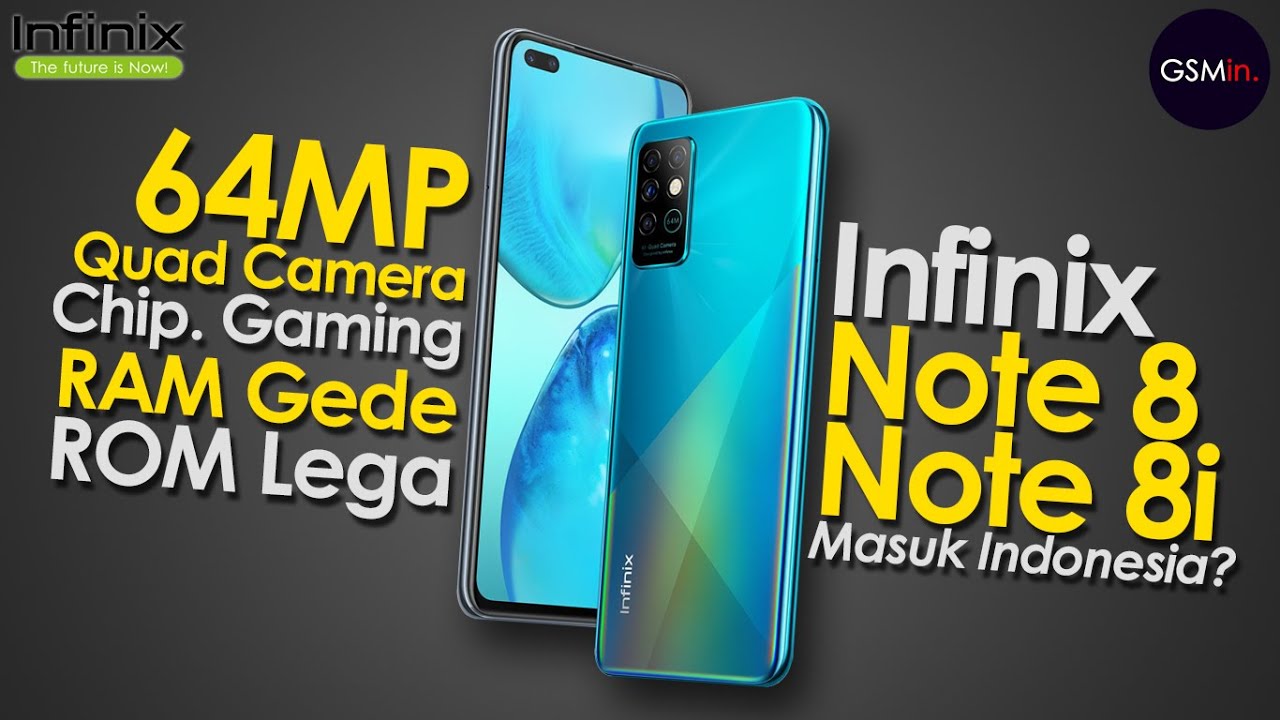 RAJANYA KELAS BAWAH!!! | Infinix Note 8 & 8i Segera Meluncur | Bocoron ...