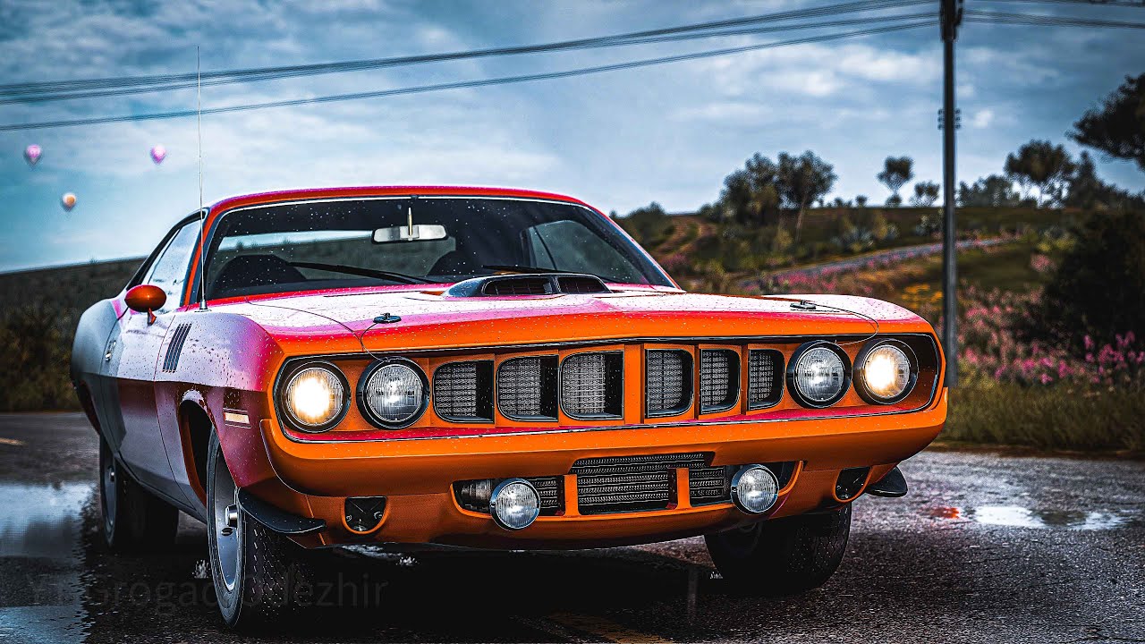 Plymouth Cuda 426 Hemi 1971 / 4K 60 FPS / Extreme Settings / Forza ...