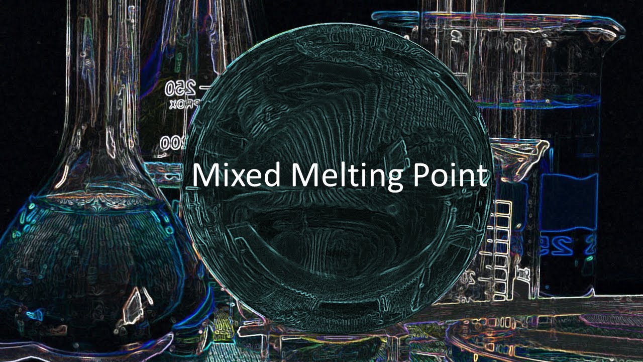 Mixed Melting Point - YouTube