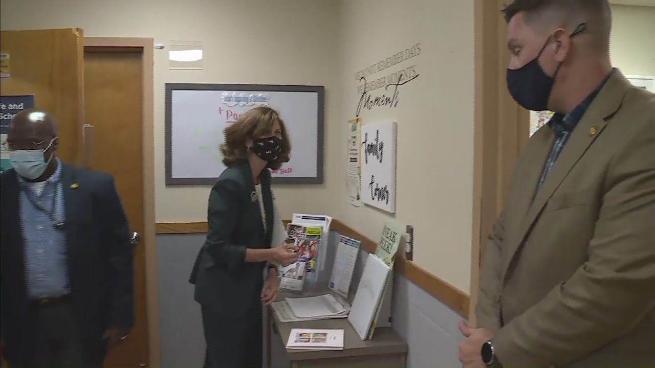 Va. first lady Pam Northam visits center in Hampton that offers free ...