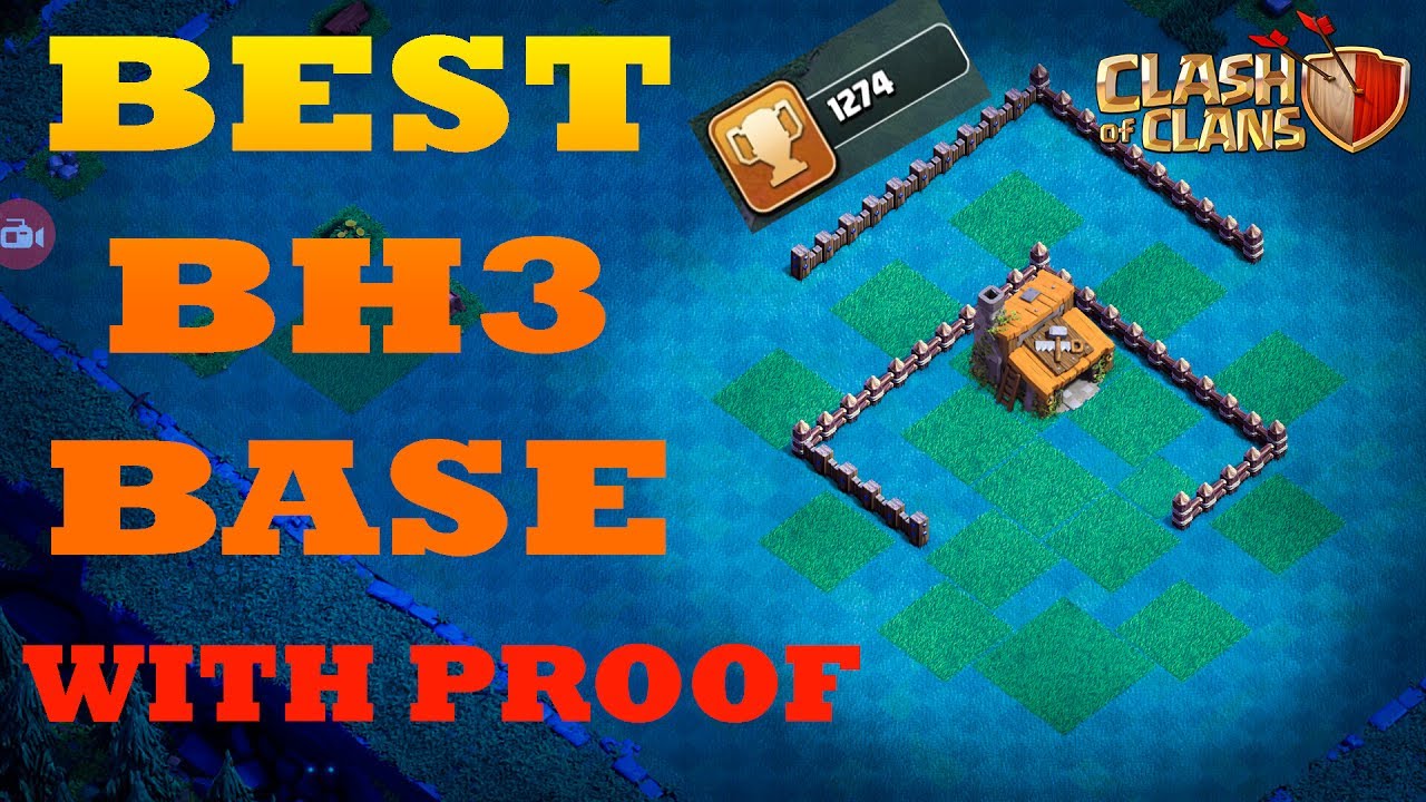 BEST Builder Hall 3 Base w/ PROOF!! | NEW CoC BH3 ANTI 2 STAR Builder ...