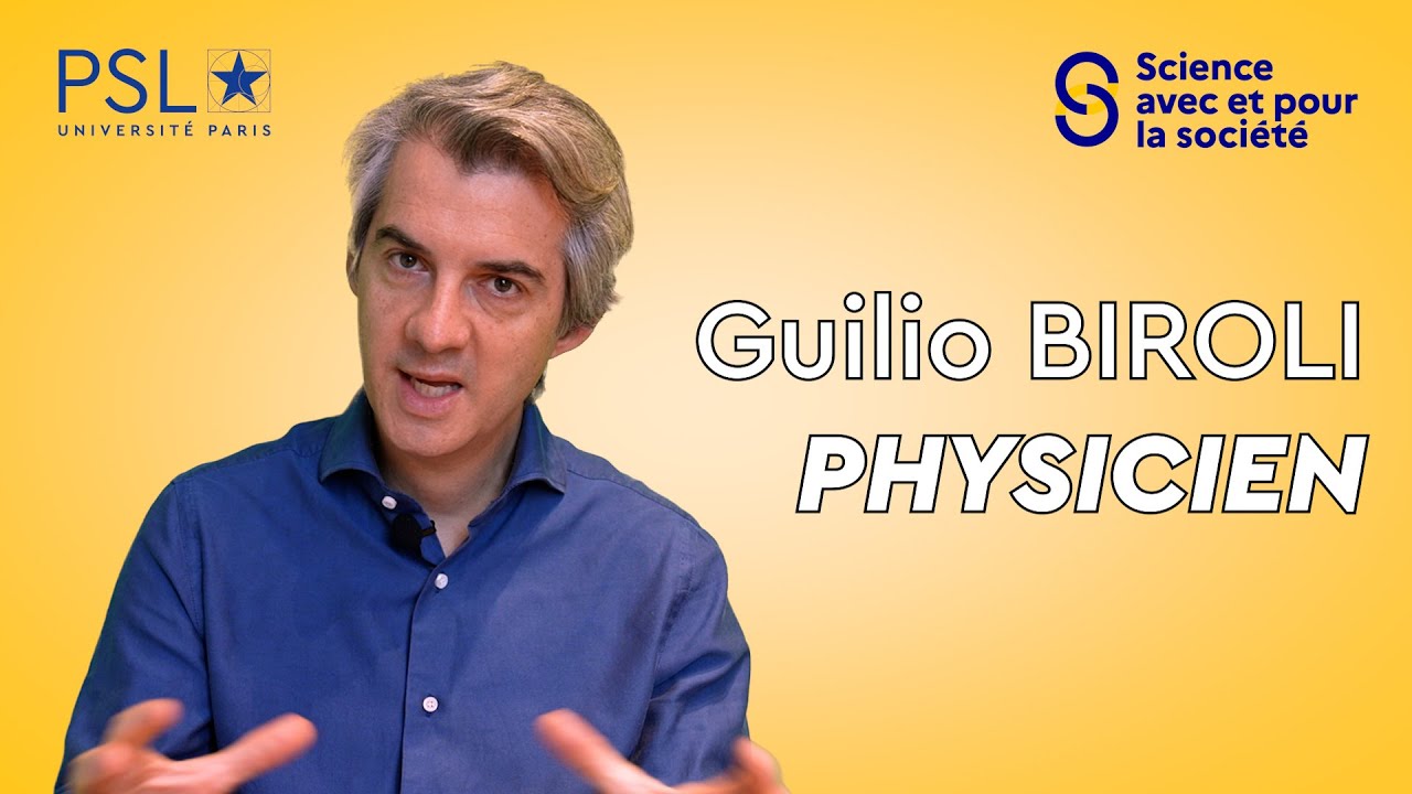 Giulio Biroli & l'intelligence artificielle - YouTube