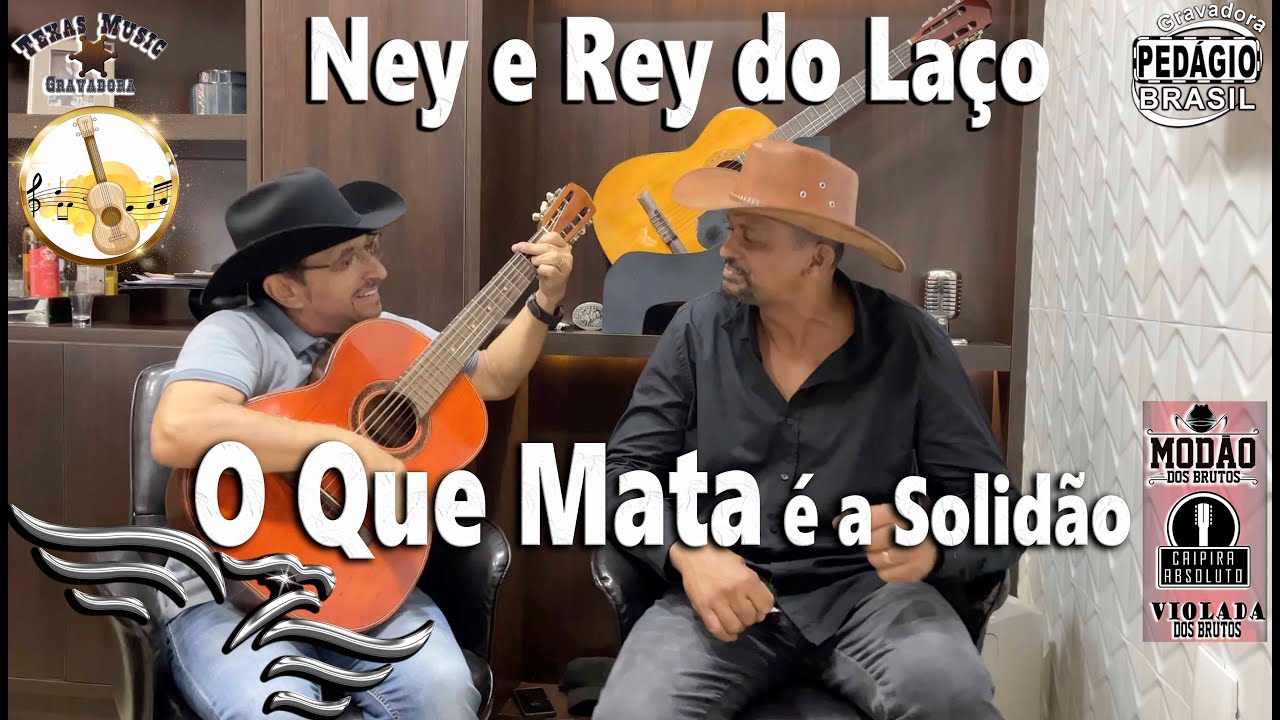 O Que Mata é a Solidão - NEY E REY DO LAÇO (Vídeo Gravado no escritório ...
