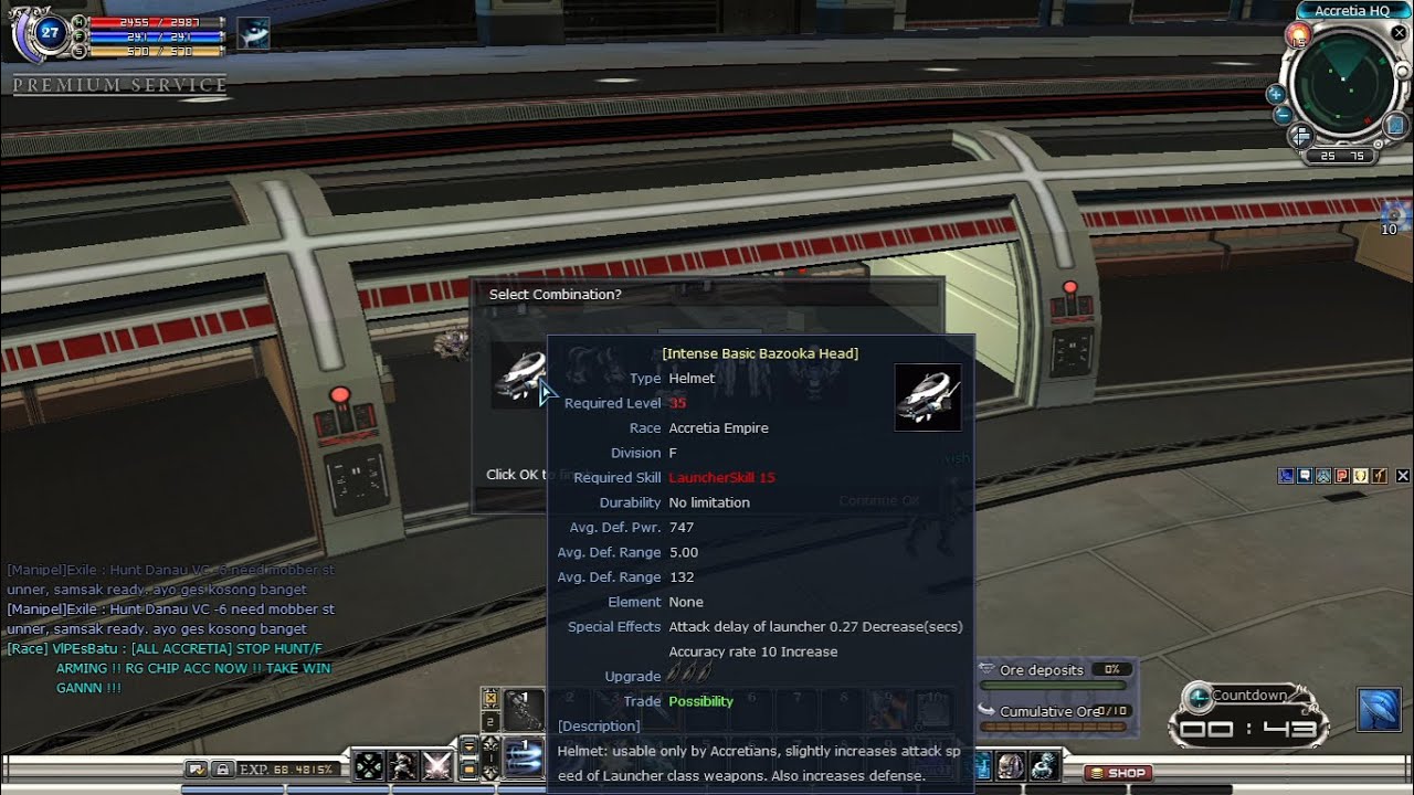 RF online Guide: Quest Armor Intense level 35 Race ACC - YouTube