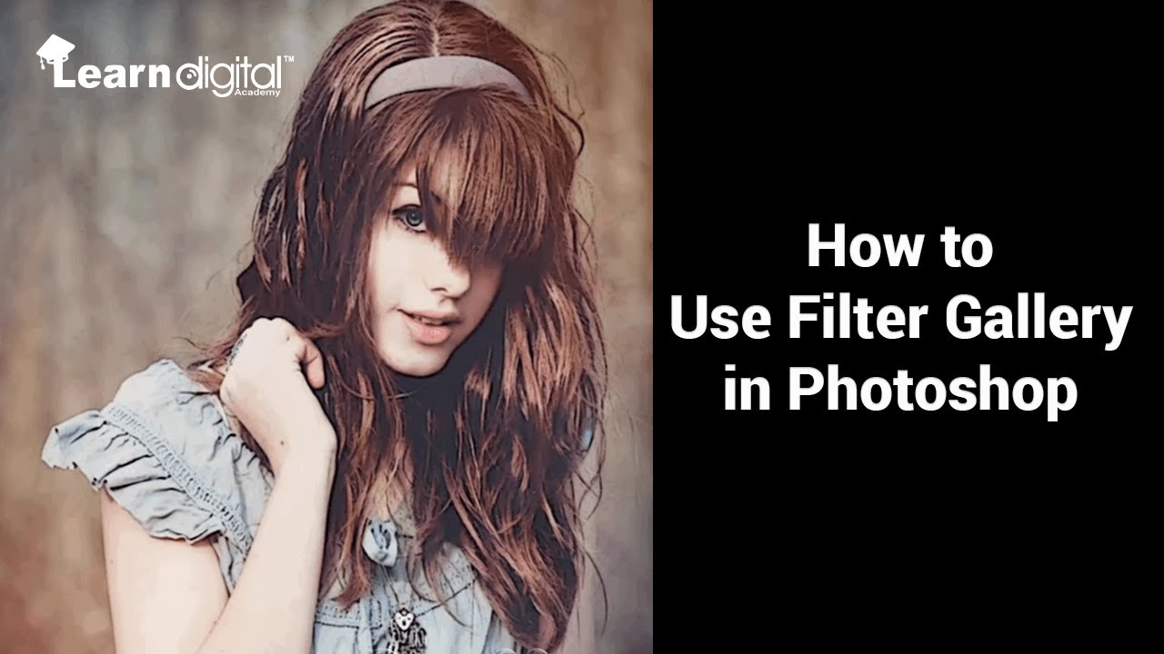 How To Use Filter Gallery In Photoshop Photoshop Filter Gallery YouTube How To Use Filter Gallery In Photoshop Photoshop Filter Gallery YouTube
