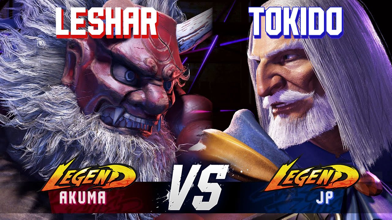 SF6 LESHAR (Akuma) vs TOKIDO (JP) High Level Gameplay - YouTube