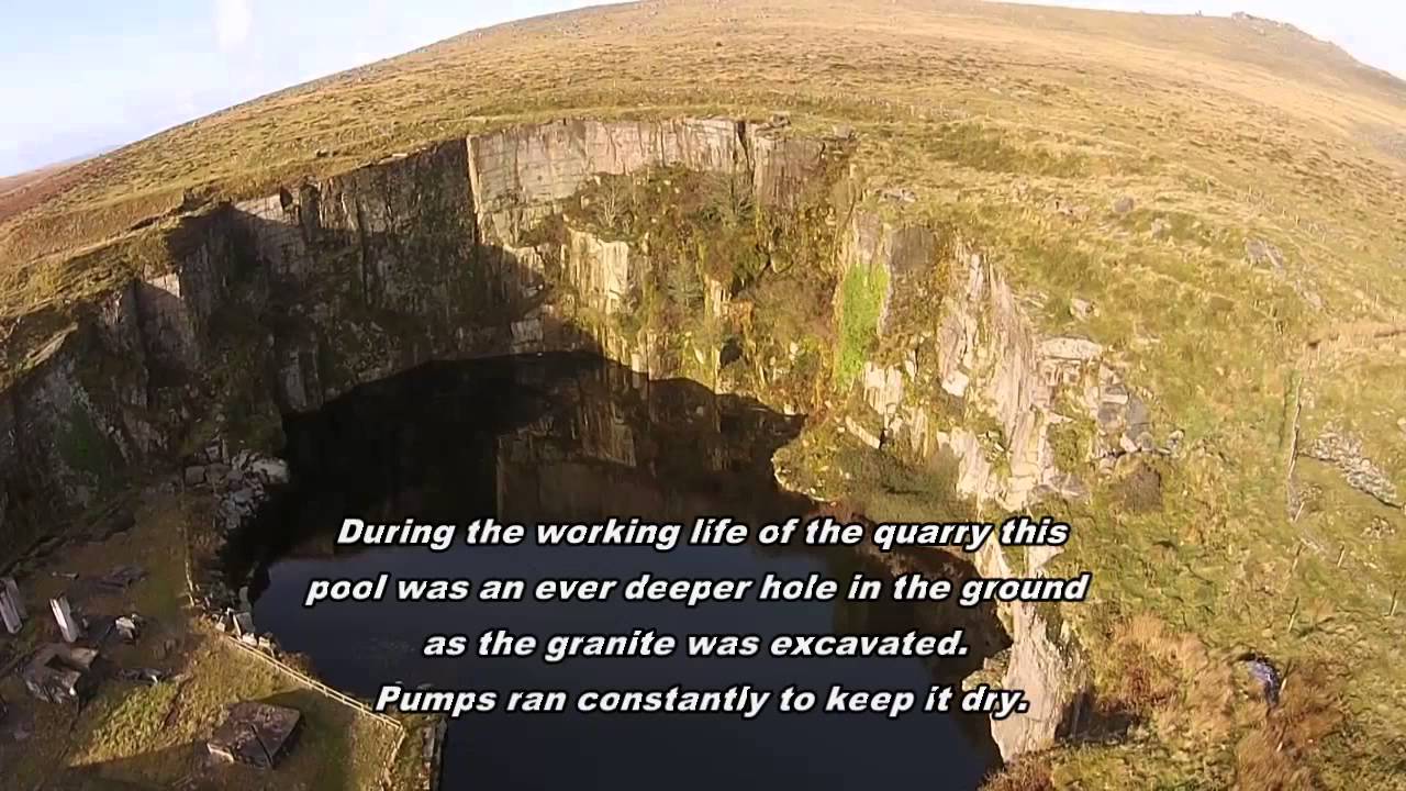 Merrivale Granite Quarry Dartmoor - YouTube