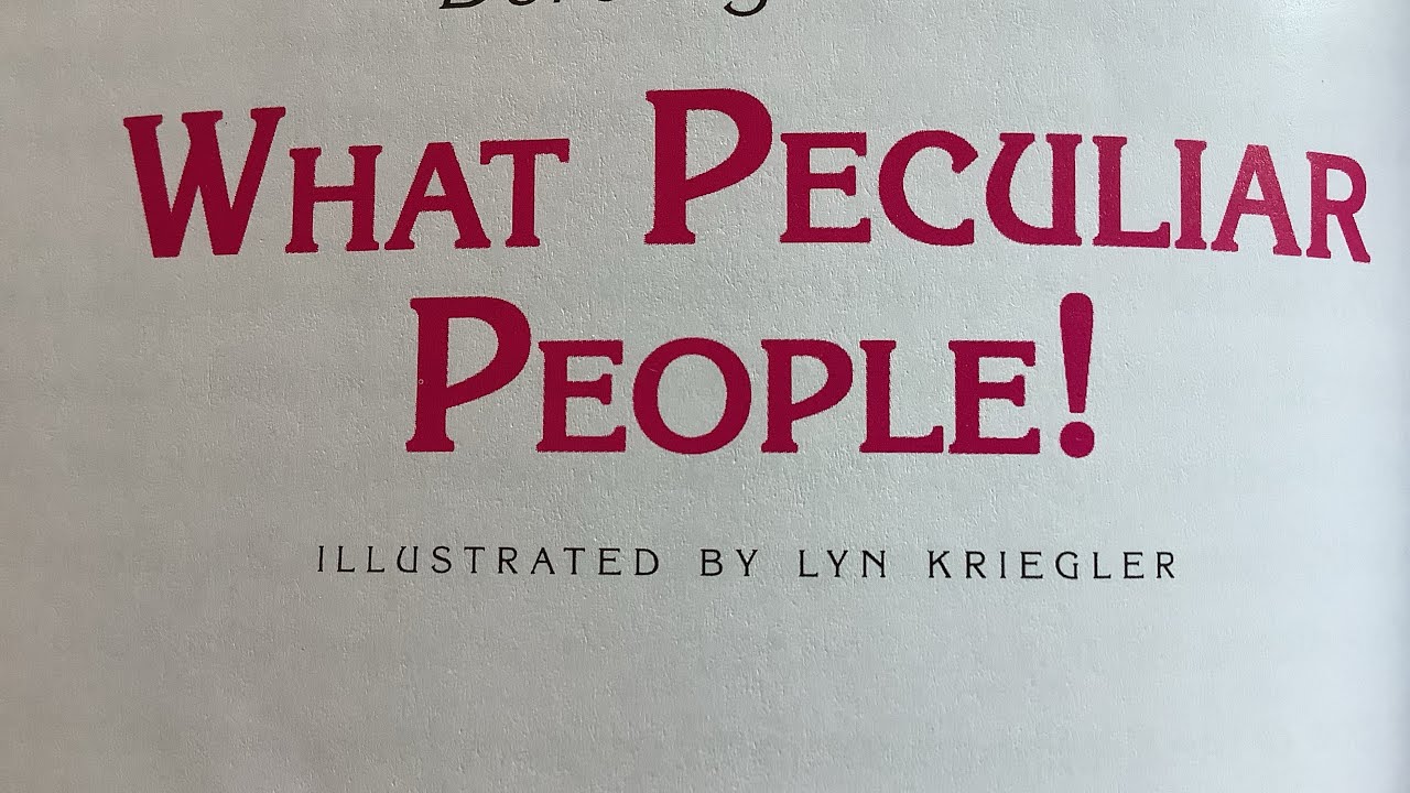 What Peculiar People - YouTube