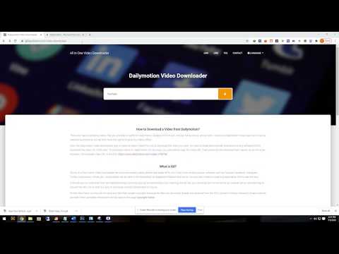 Dailymotion Video Downloader Online