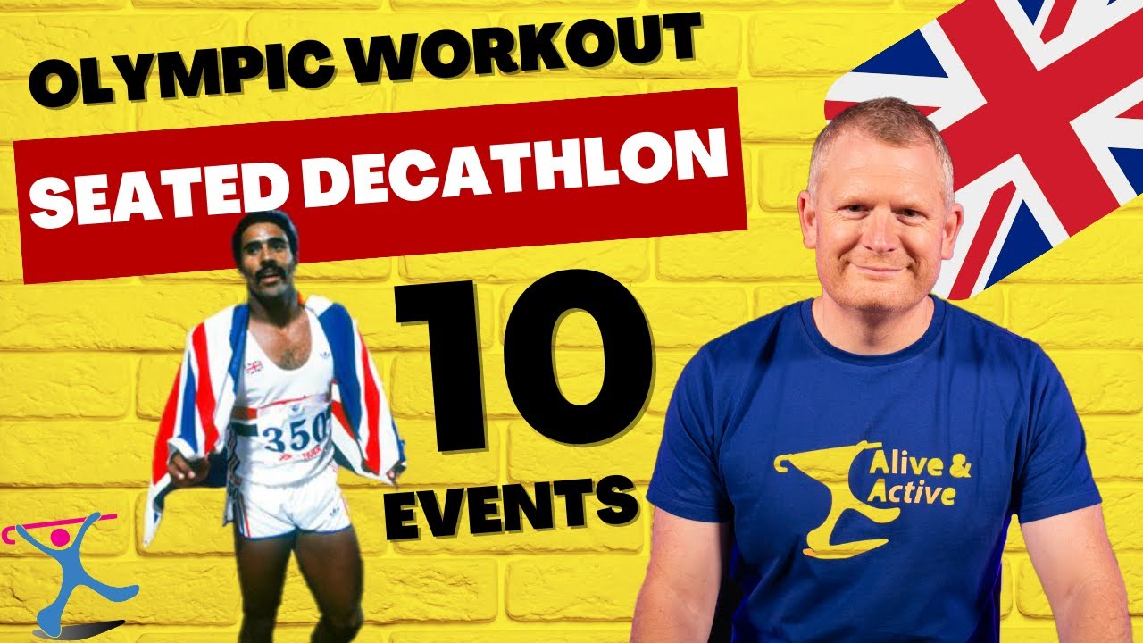 Seated Decathlon Workout With Simon Roll - YouTube