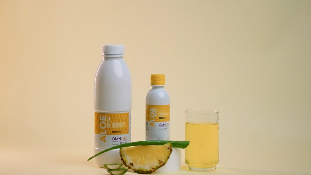 ALOE BETA sabor piña - YouTube