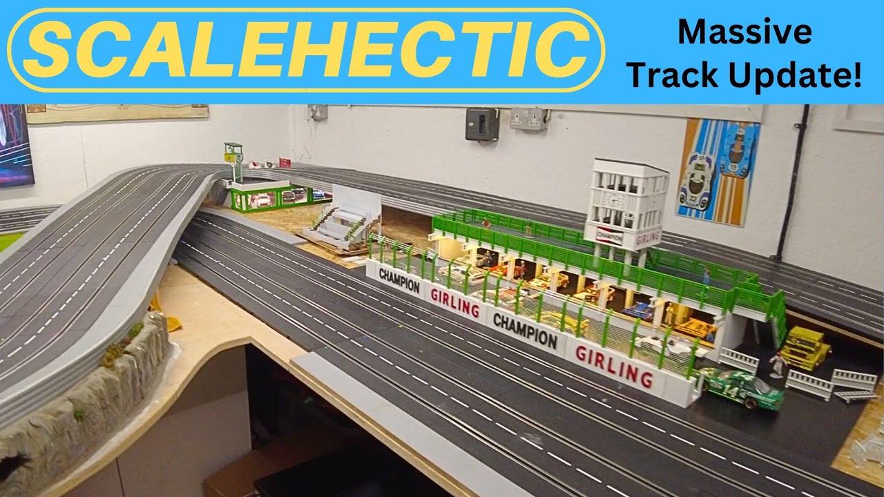 Big Track update - Slot car - Scalextric - YouTube