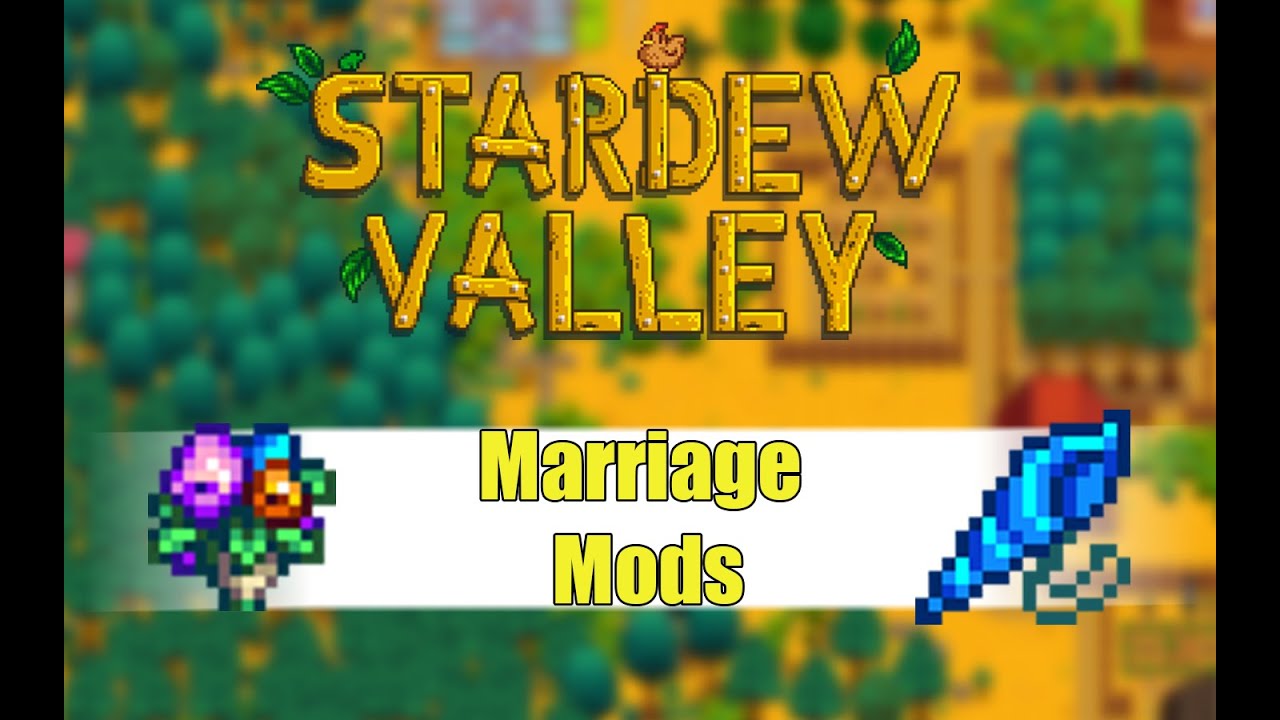 Stardew Valley - Marriage Mods - YouTube