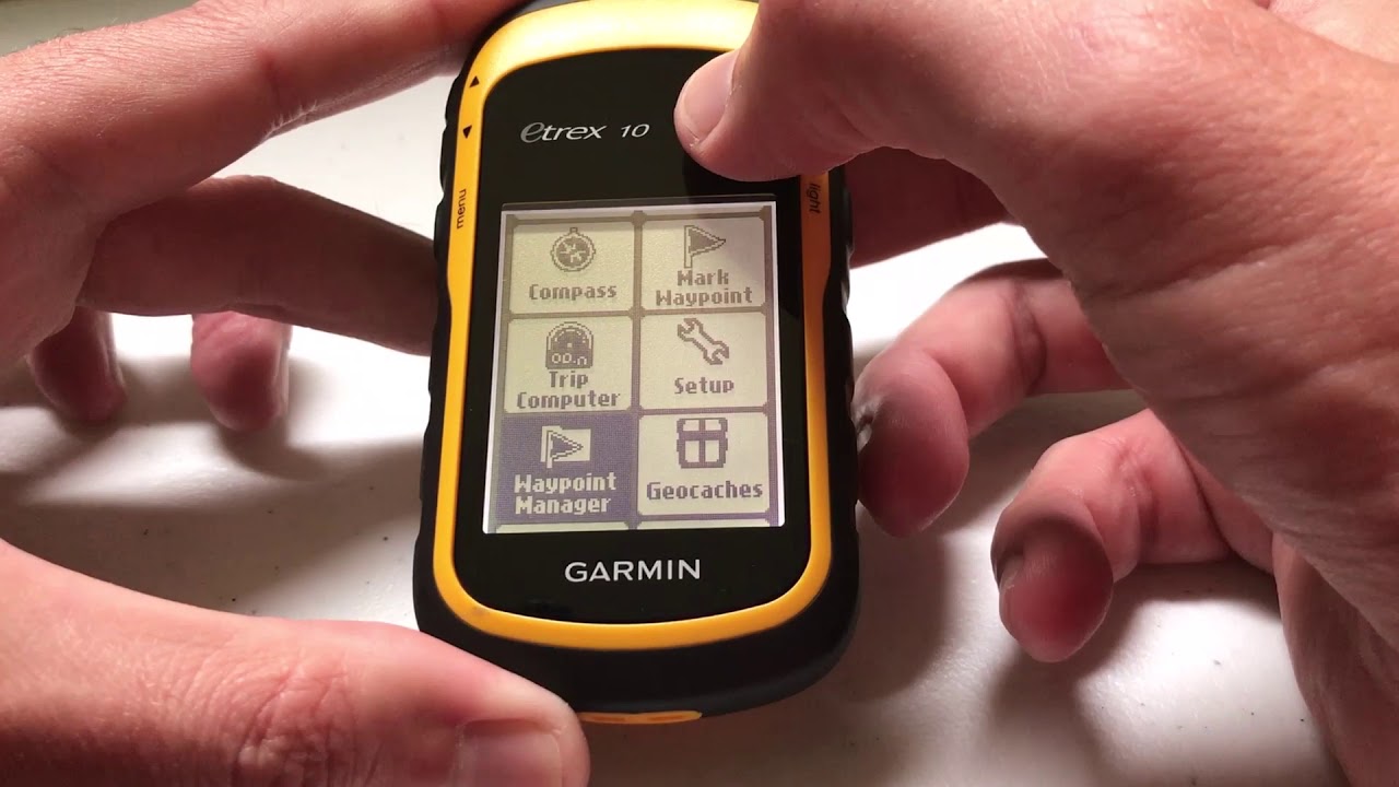 Garmin ETrex 10 How To Delete A Waypoint YouTube Garmin ETrex 10 How To Delete A Waypoint YouTube