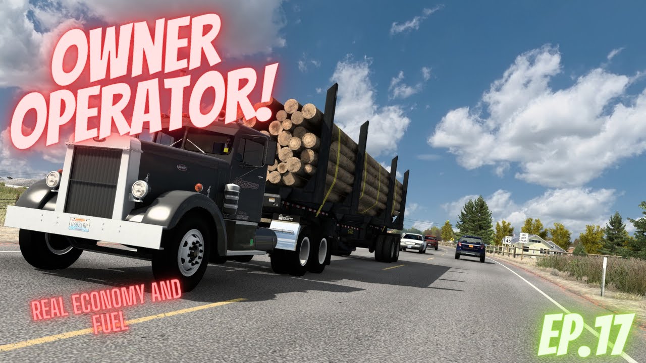 Owner Operator LIVE | Ep17 | Realistic Economy | American Truck ...