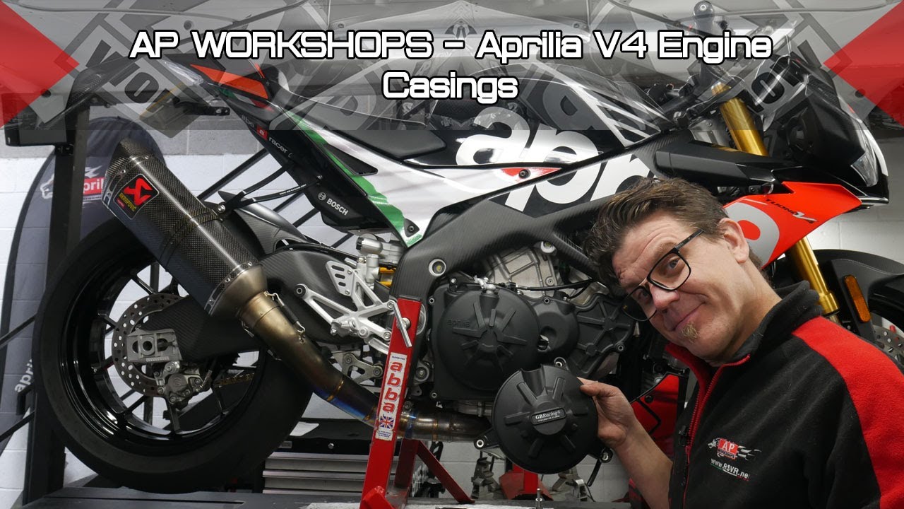 AP Workshops - Aprilia V4 Engine Casing Problems ! - YouTube